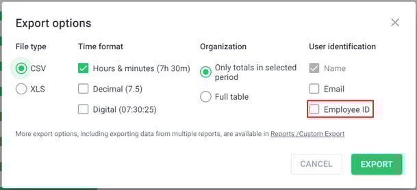 How to Add Employee IDs