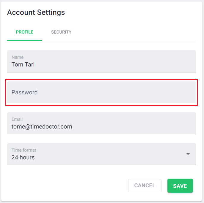 How to Reset Your Time Doctor Account Password