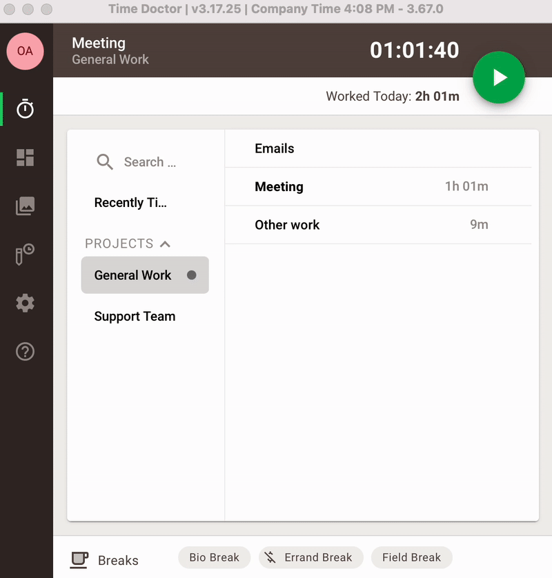How to Configure and Use Breaks
