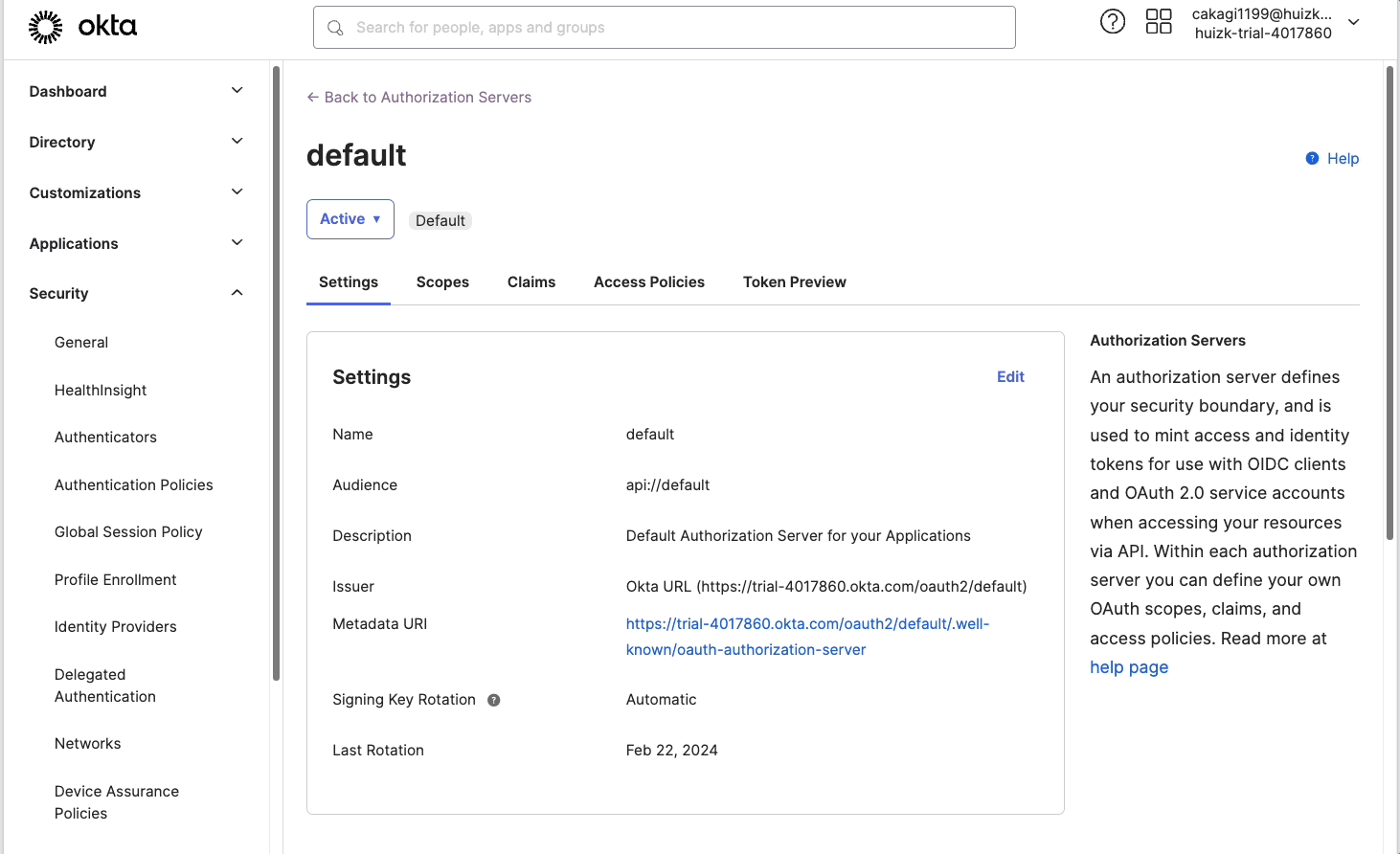 Configure Okta OIDC for Time Doctor