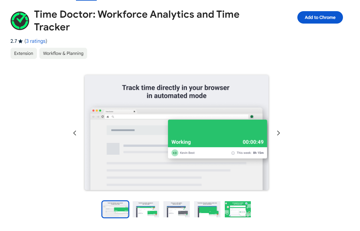 How To Install Time Doctor Browser App for Chrome Browser on Windows ...
