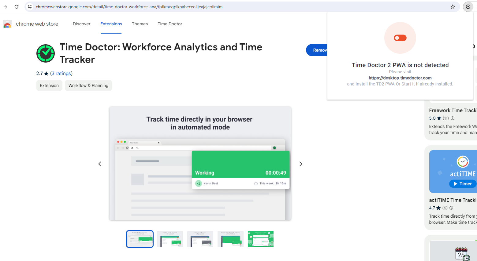 How To Install Time Doctor Browser App for Chrome Browser on Windows ...