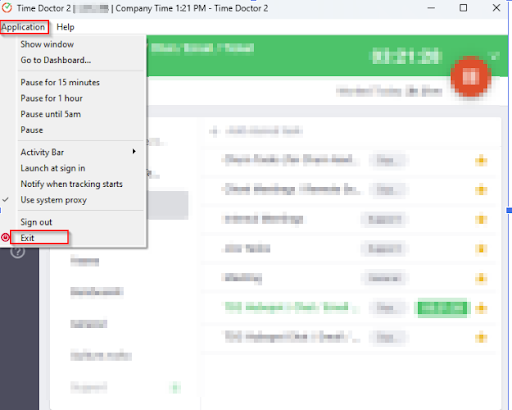 Fix Missing Activity Bar in Time Doctor Desktop App