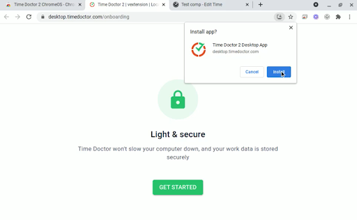 How To Install Time Doctor Browser App for Chrome Browser on Windows ...