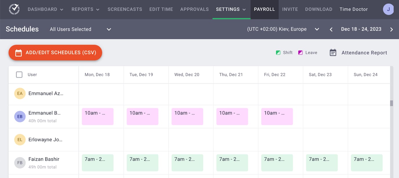 How to use Leave Tracking in Time Doctor