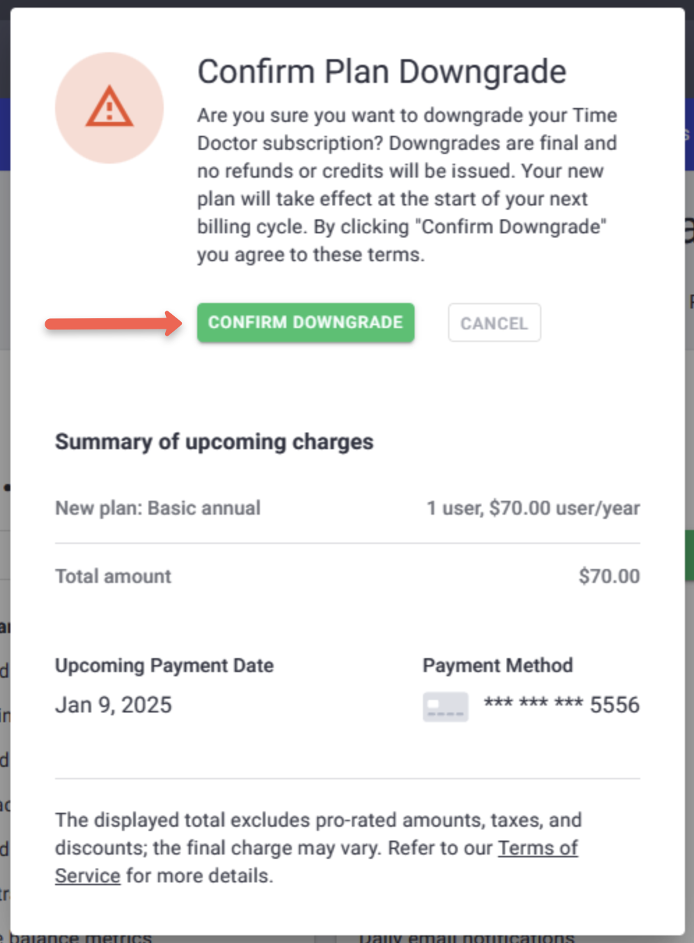 How to Update/Change Your Time Doctor Subscription Plan
