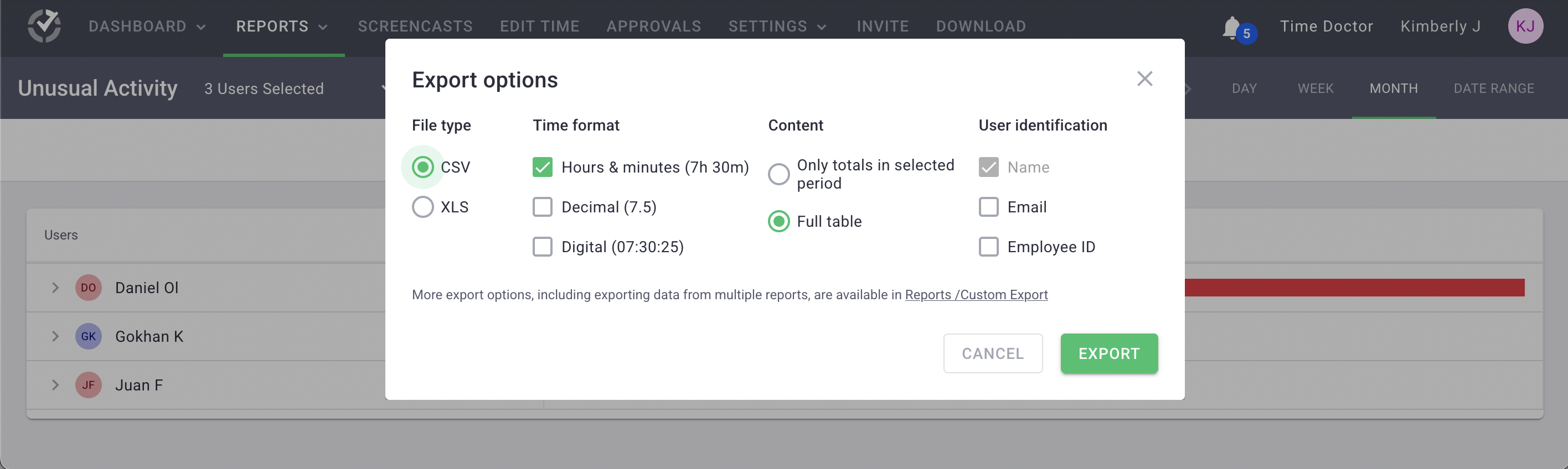 The Unusual Activity Report: A Quick Guide