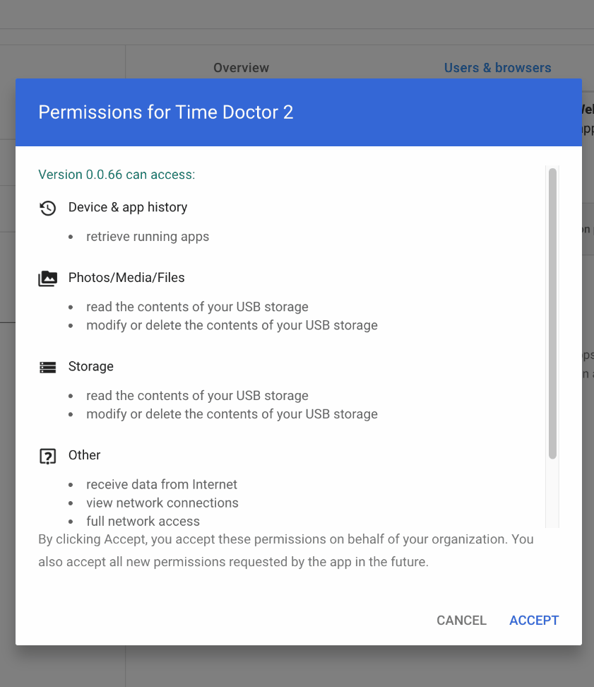 How to install the Time Doctor Browser App using Google Workspace