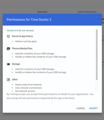How to install the Time Doctor Browser App using Google Workspace