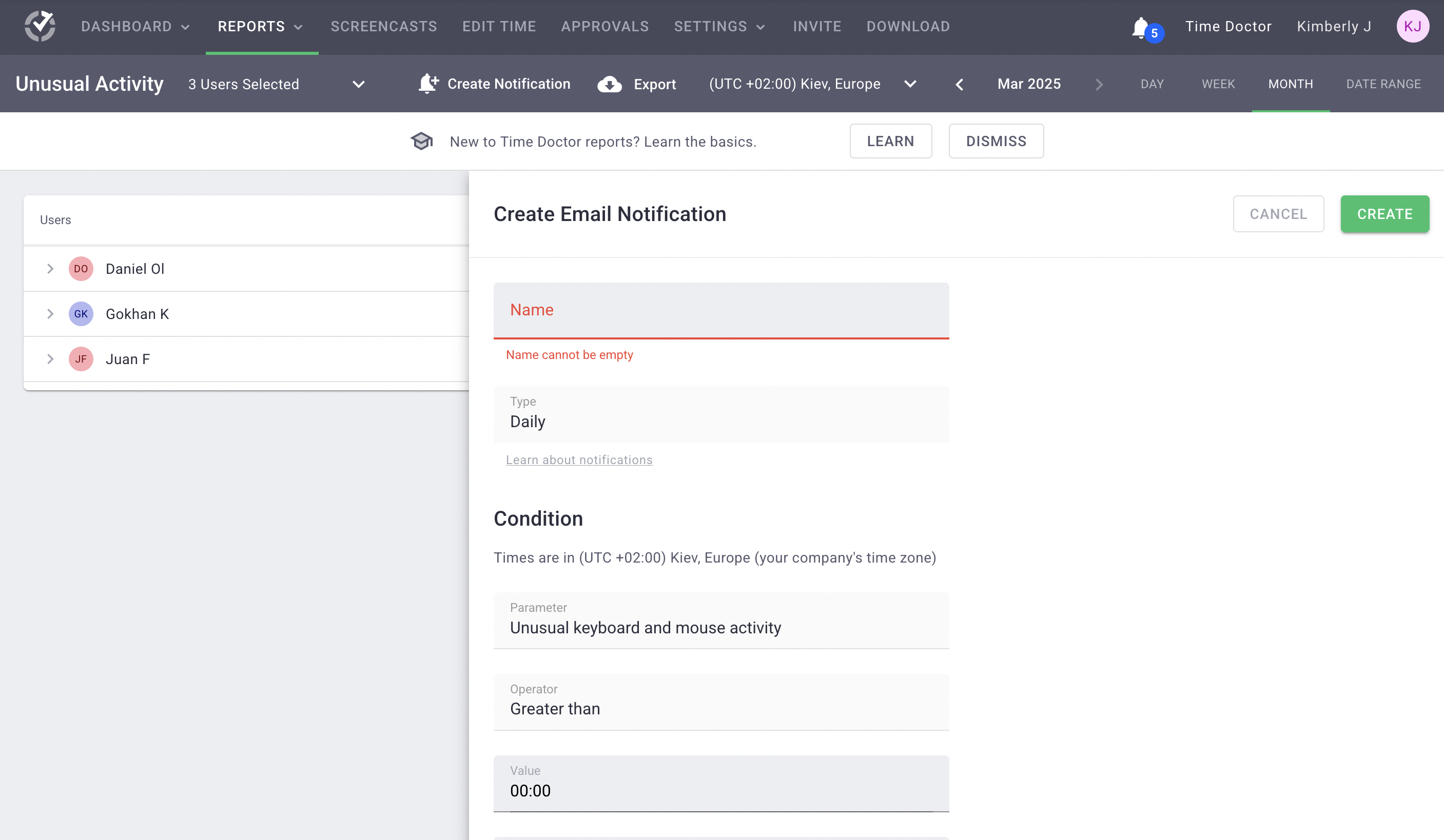 The Unusual Activity Report: A Quick Guide