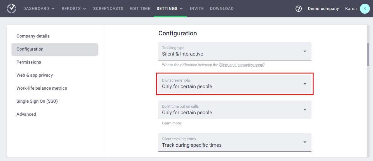 How to Use the Screencasts (Screenshots) Feature