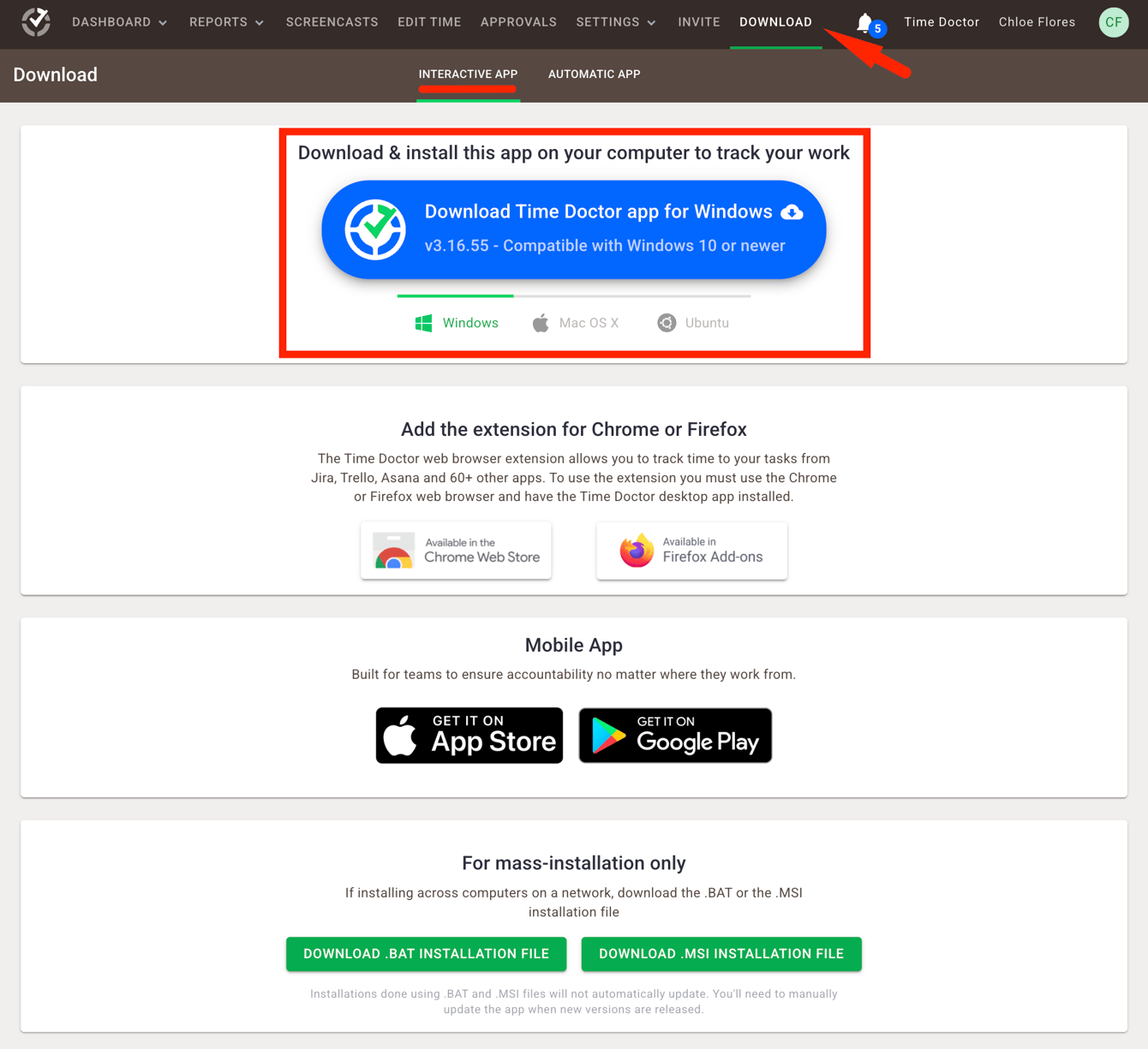 How to Install/Uninstall the Time Doctor Interactive App
