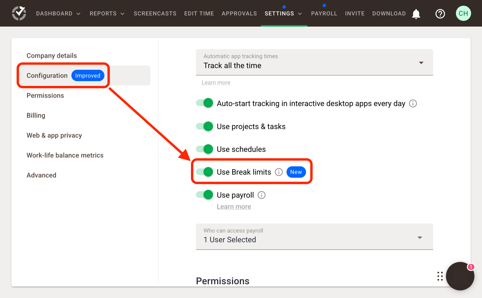 How to Configure and Use Breaks