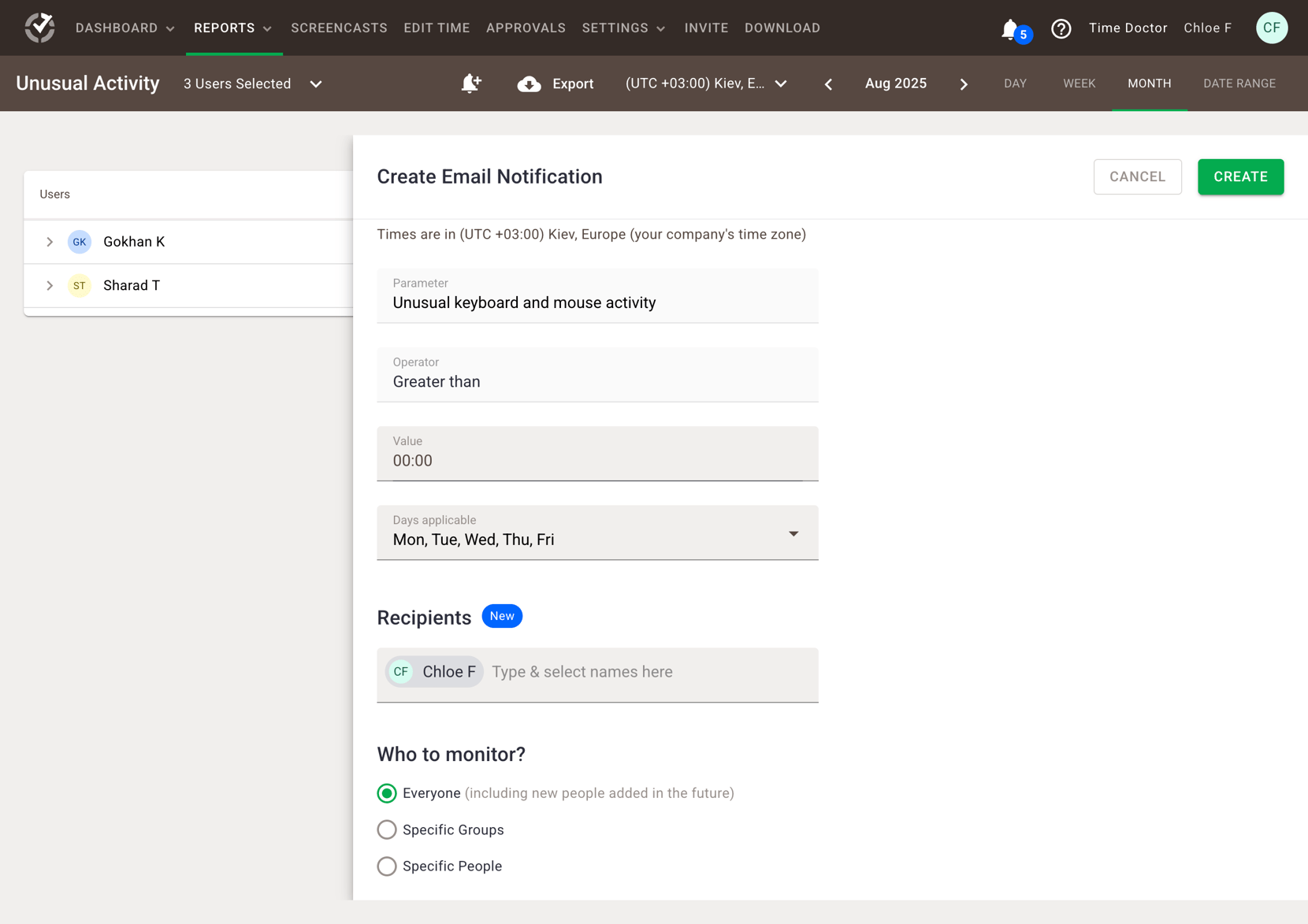 The Unusual Activity Report: A Quick Guide