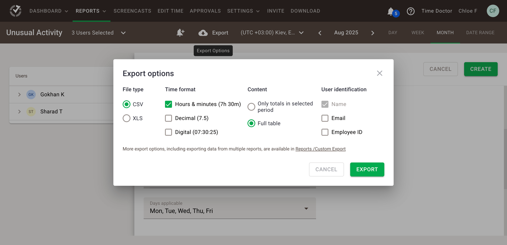 The Unusual Activity Report: A Quick Guide