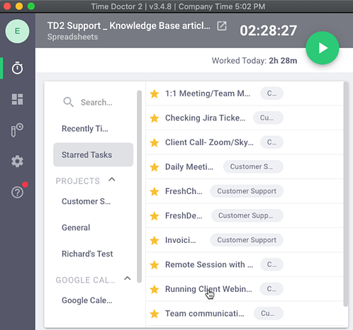 What Are the Main Parts of the Interactive Desktop App?