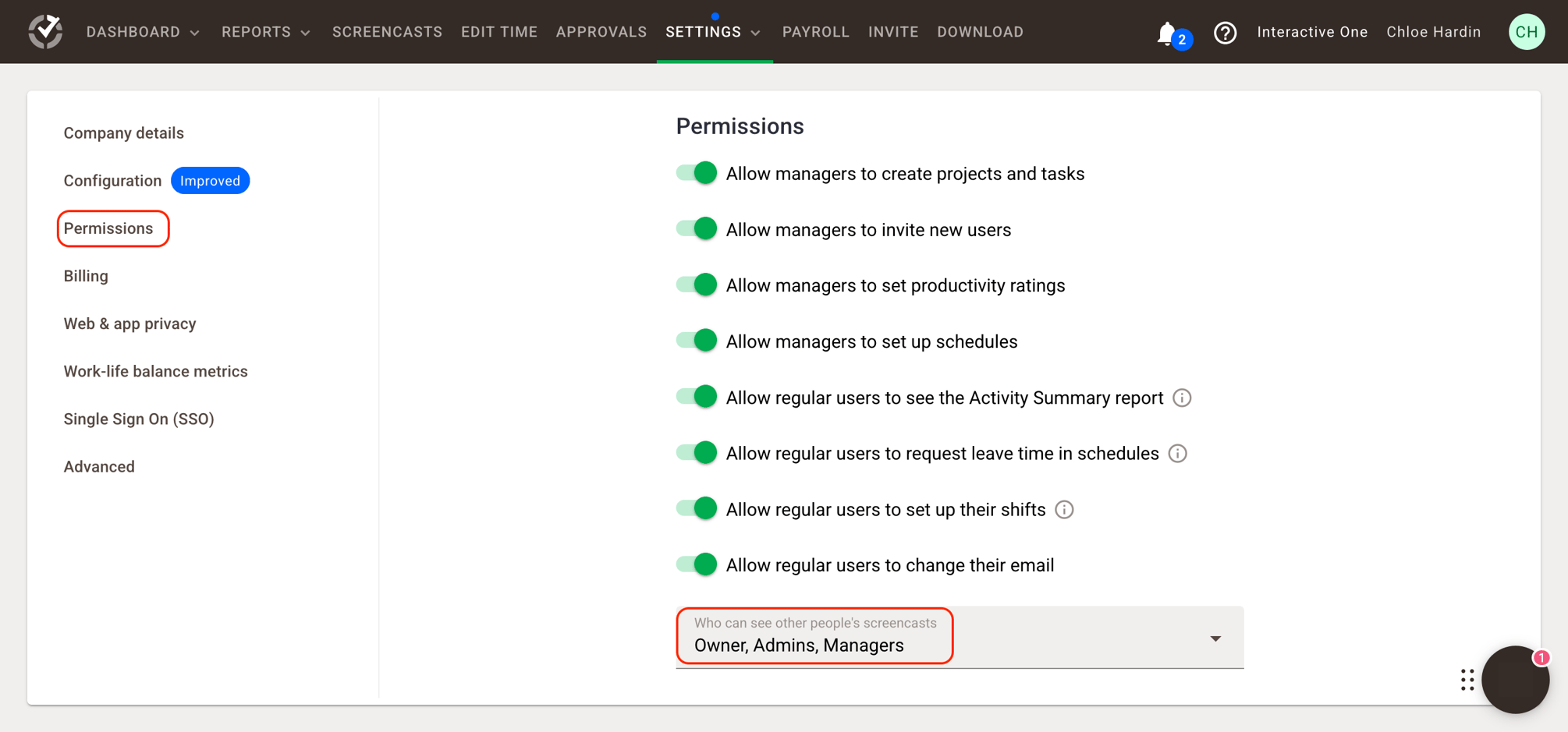 How to Enable and Customize Screencasts Feature